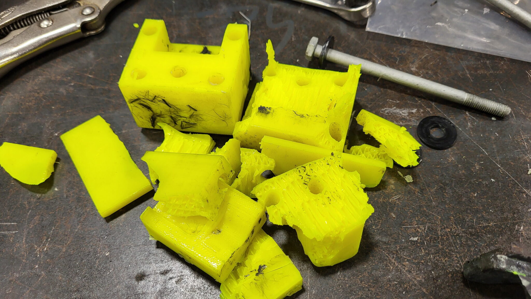 Carbon Fiber Compression Molding - Williams Bros. Racing